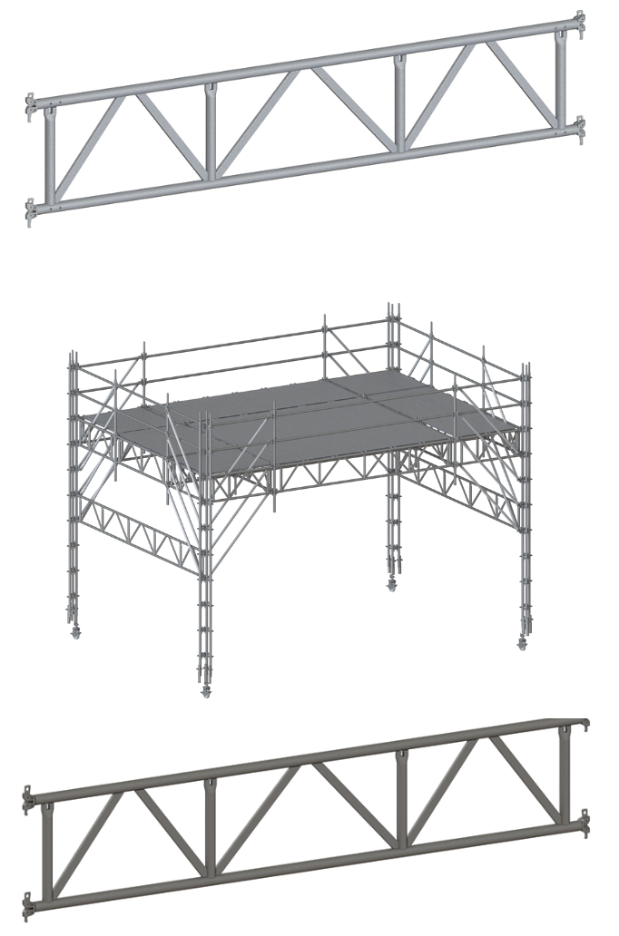 Lattice girders MATO 8 Modular scaffolding system | Scaffolding ...