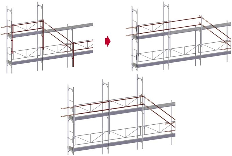Leading railing MATO 1 Facade Scaffolding | Scaffolding. Formwork ...